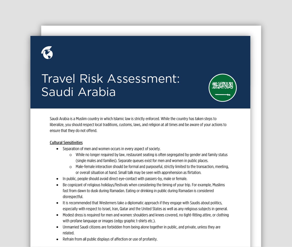 How to Create Effective Travel Risk Assessments for Work Trips